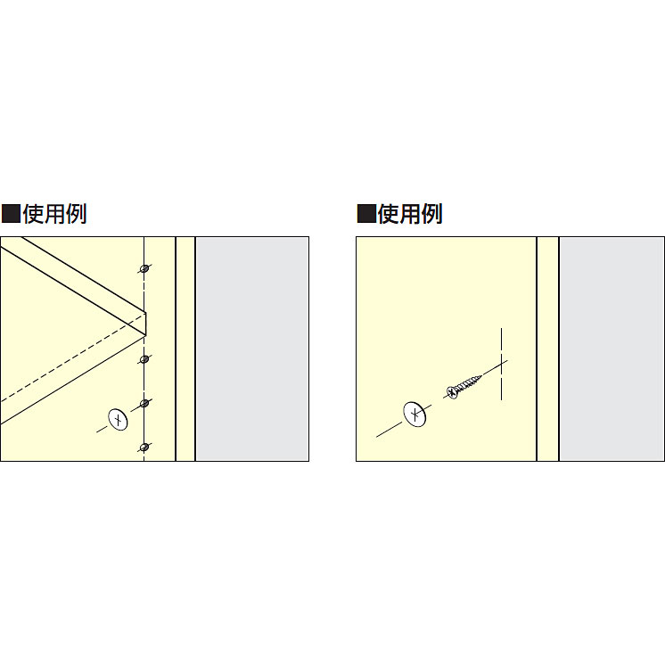 ネジ穴カバーシール アッシュ 直径9mm ミニボックス入 スガツネ（LAMP印） FCW-M0909-AS - 金具・金物通販のKANAGOO
